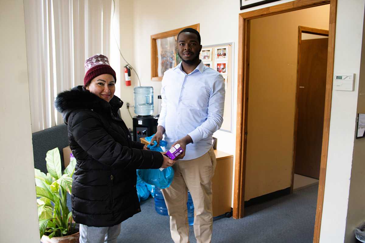 Photos: Senator Jamaal Bailey and New York Common Pantry host food ...