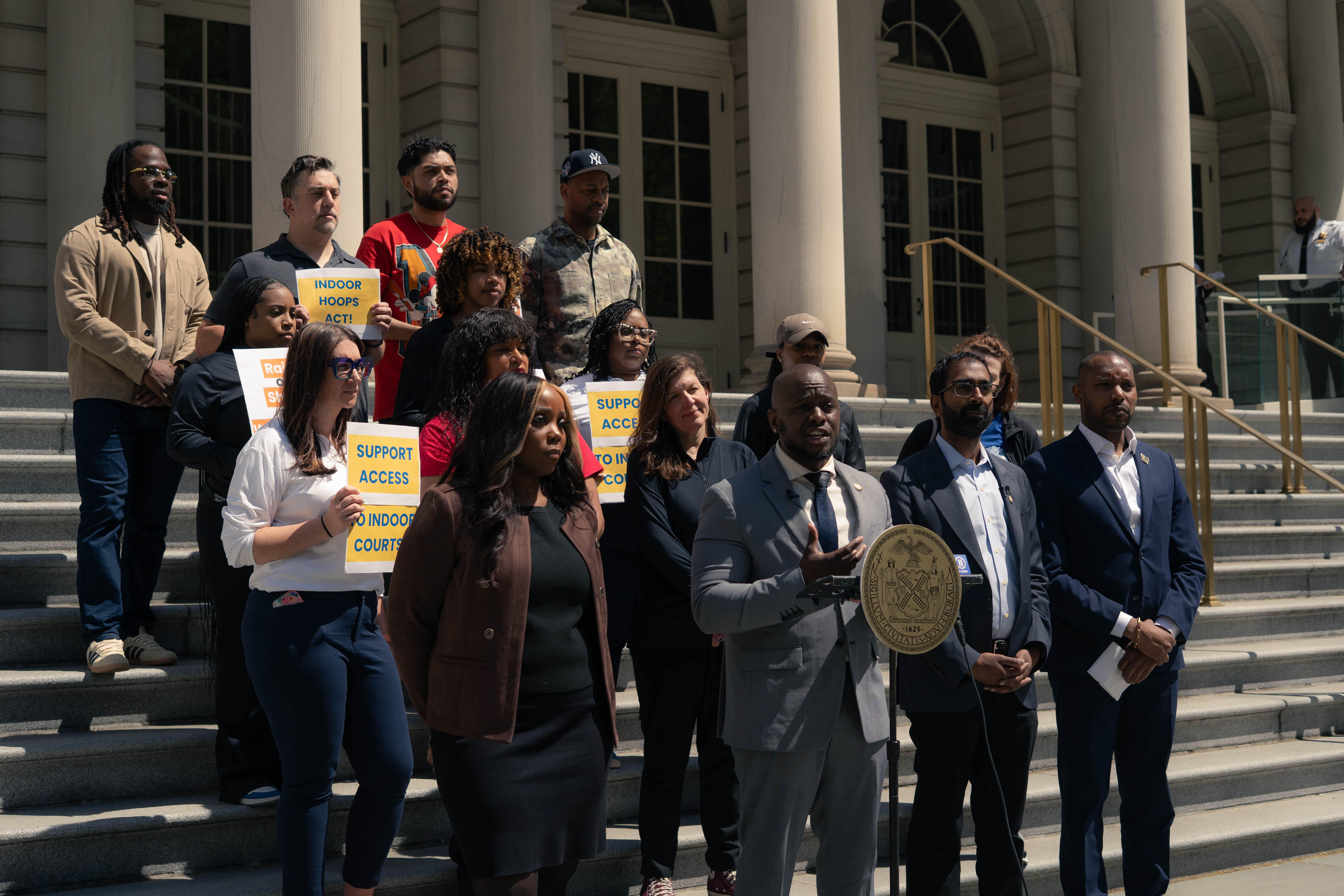 Riley and sports advocates rally for year round access to indoor ...