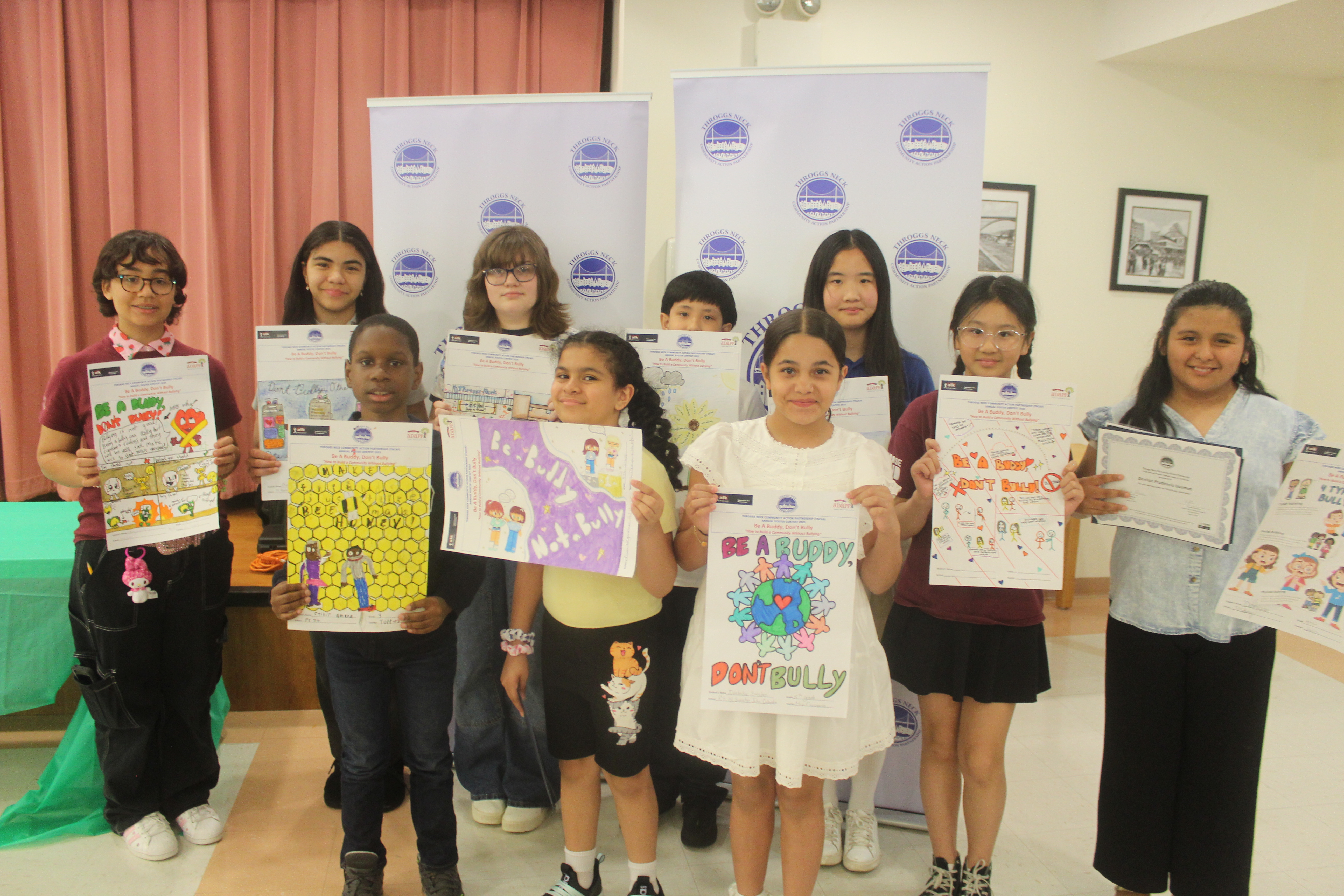 Throggs Neck students honored in annual anti-bullying poster contest ...