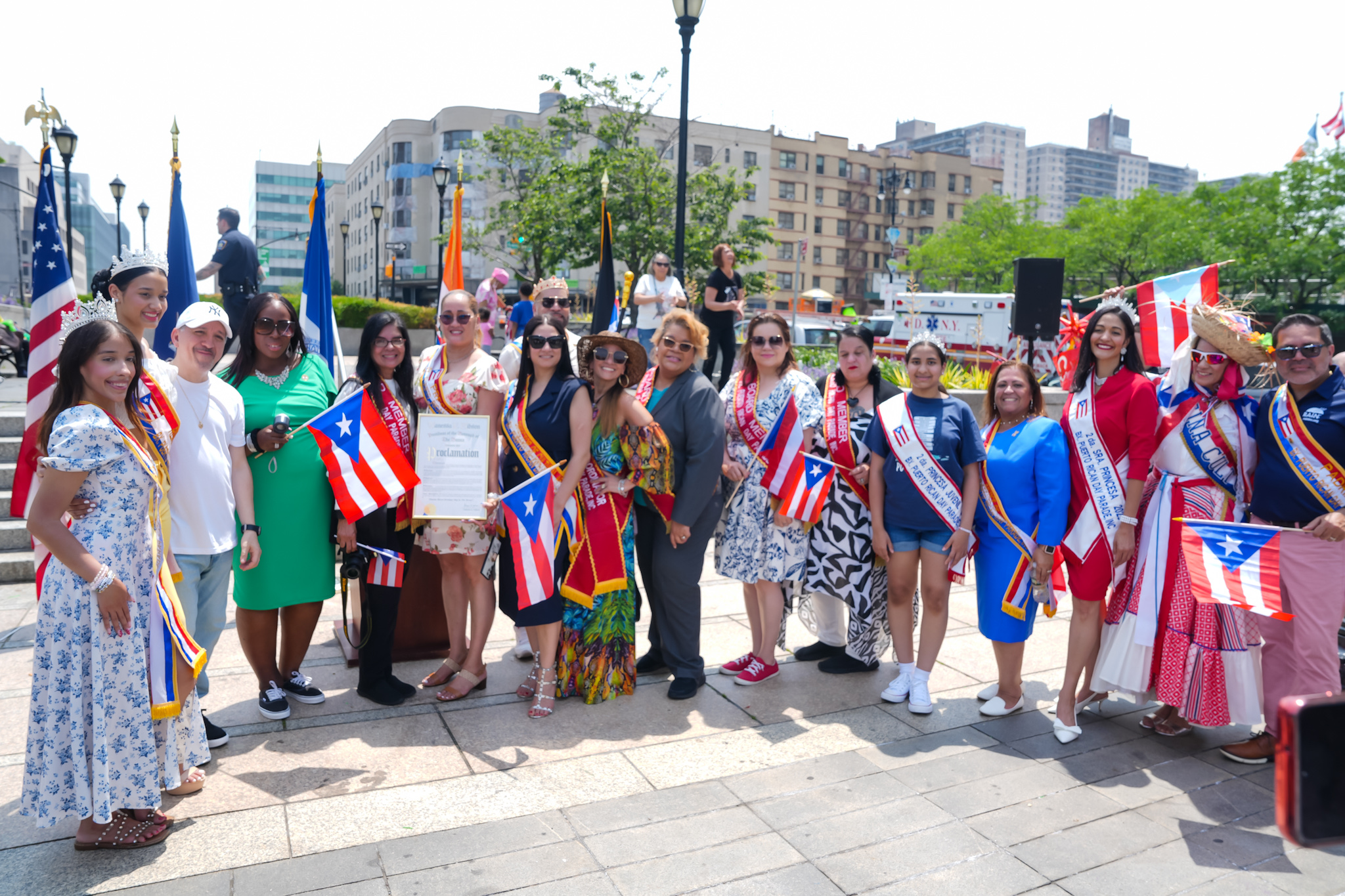 BP Gibson hosts second annual Puerto Rican Flag Raising Ceremony ...