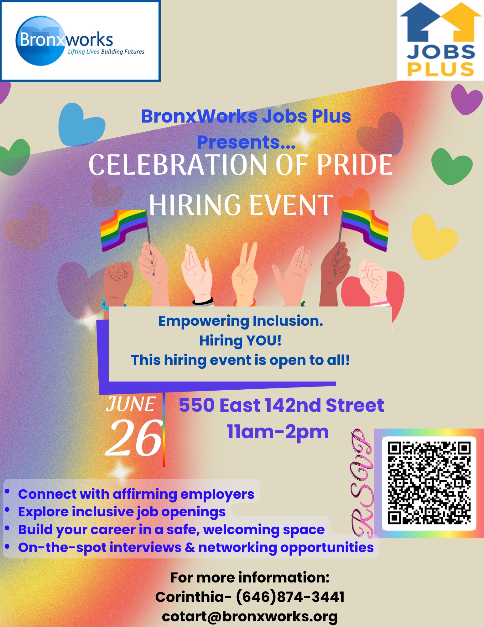 BronxWorks to host Pride-themed hiring event with dozens of employers ...