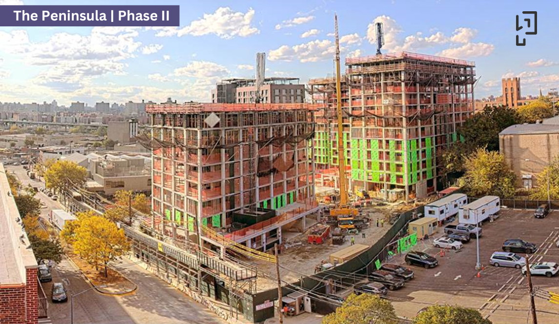 Second phase of The Peninsula affordable housing project tops out in ...