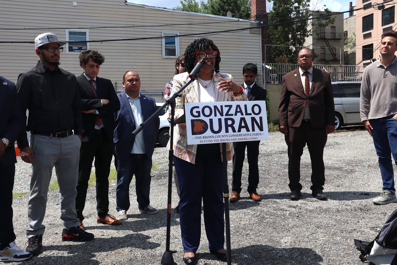 NYC Public Advocate candidate Gonzalo Duran, Bronx conservatives, call ...