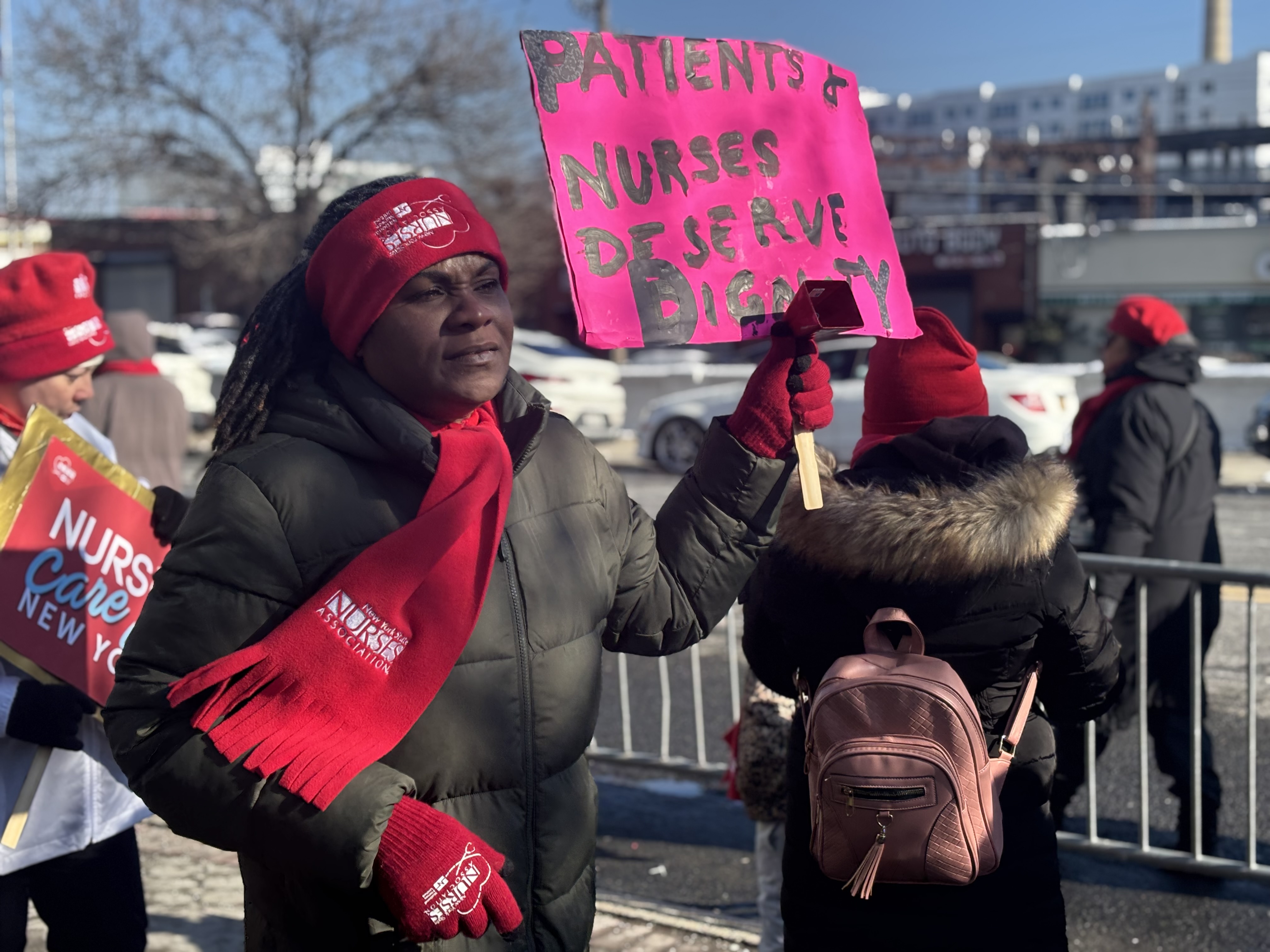 NURSES STRIKE: Montefiore nurses keep picket line packed on day 8 of ...